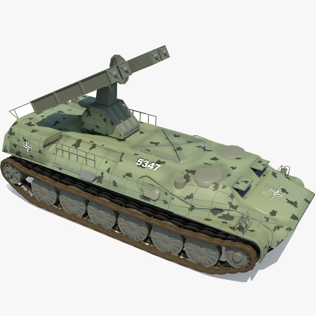 SA-13 Gopher NATO Designation 3D Model - TurboSquid 2059062