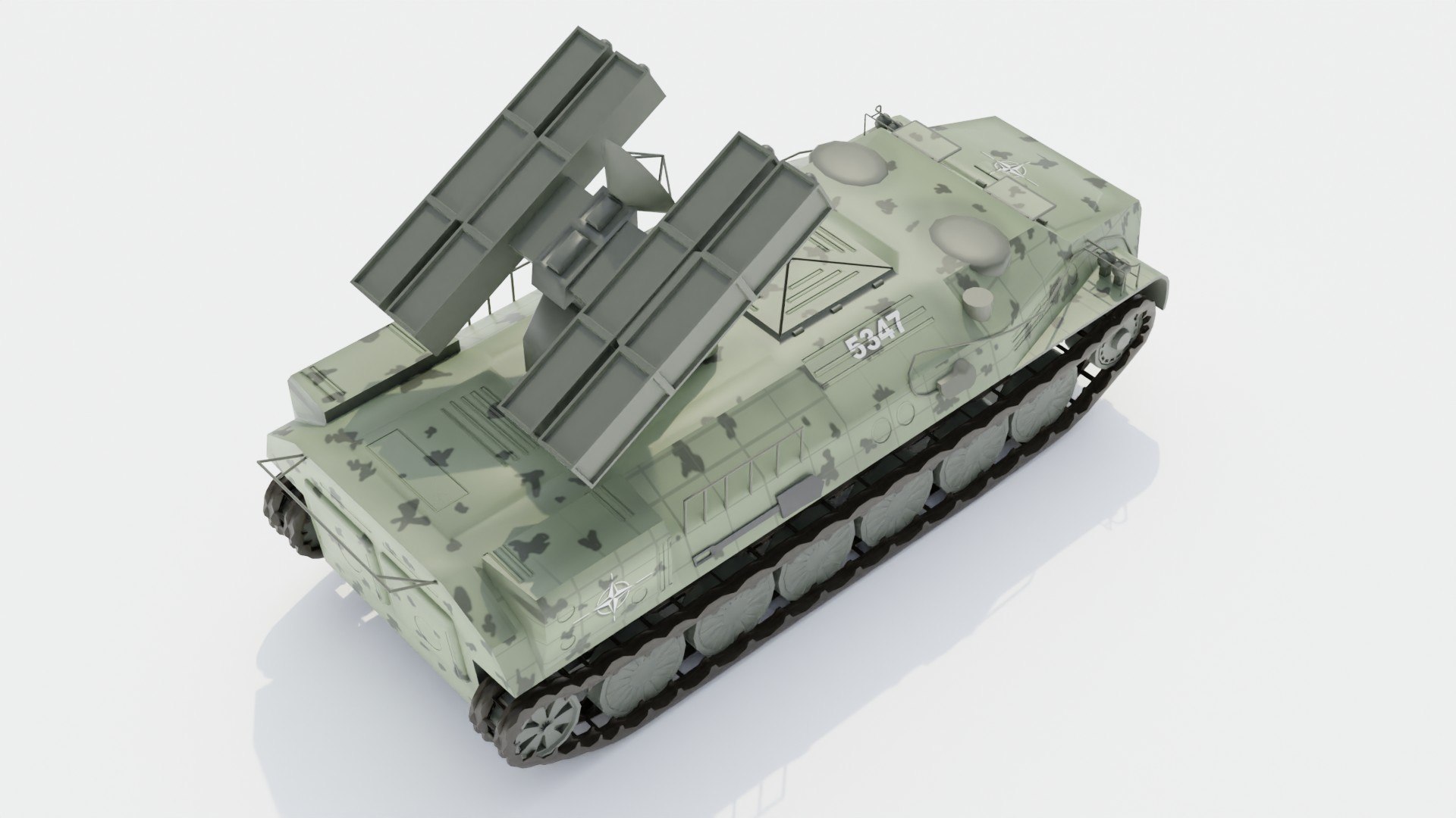SA-13 Gopher NATO Designation 3D Model - TurboSquid 2059062