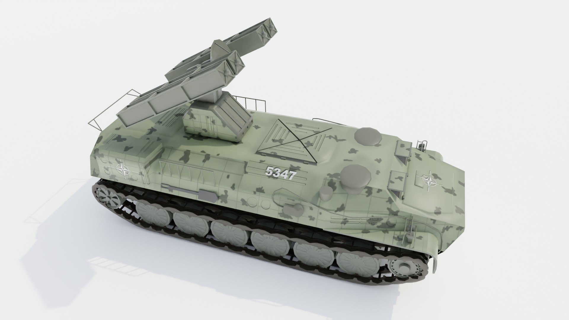 SA-13 Gopher NATO Designation 3D Model - TurboSquid 2059062