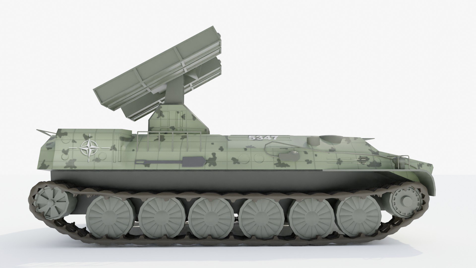 SA-13 Gopher NATO Designation 3D Model - TurboSquid 2059062