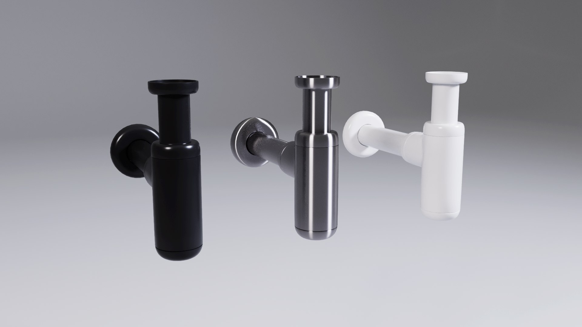 Wash basin trap 3D model - TurboSquid 2114795