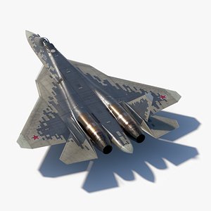 Sukhoi Su57 Prototypes 3D Model - TurboSquid 1403434