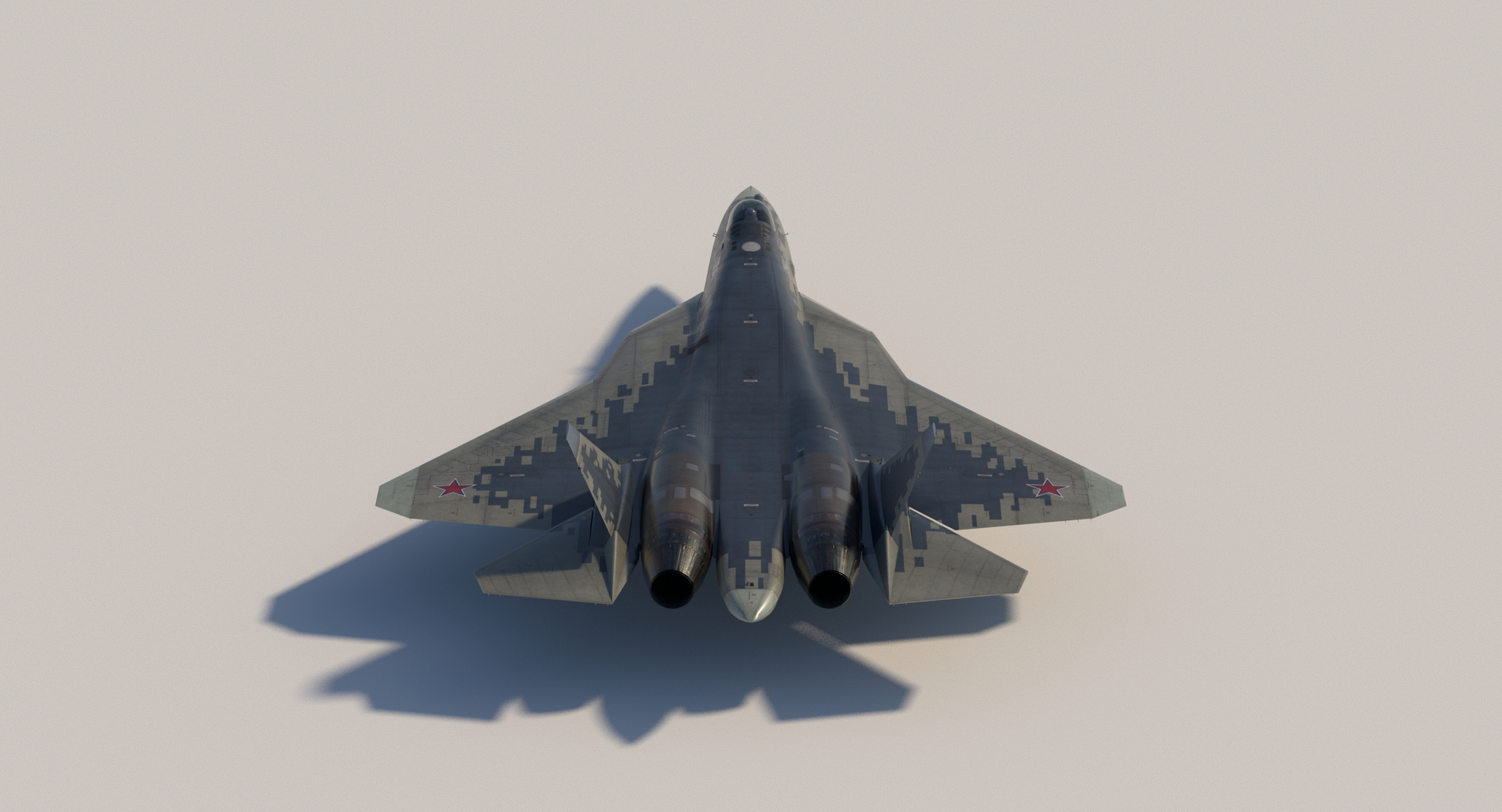 SU57 프로토 타입 054 3D 모델 - TurboSquid 1411246