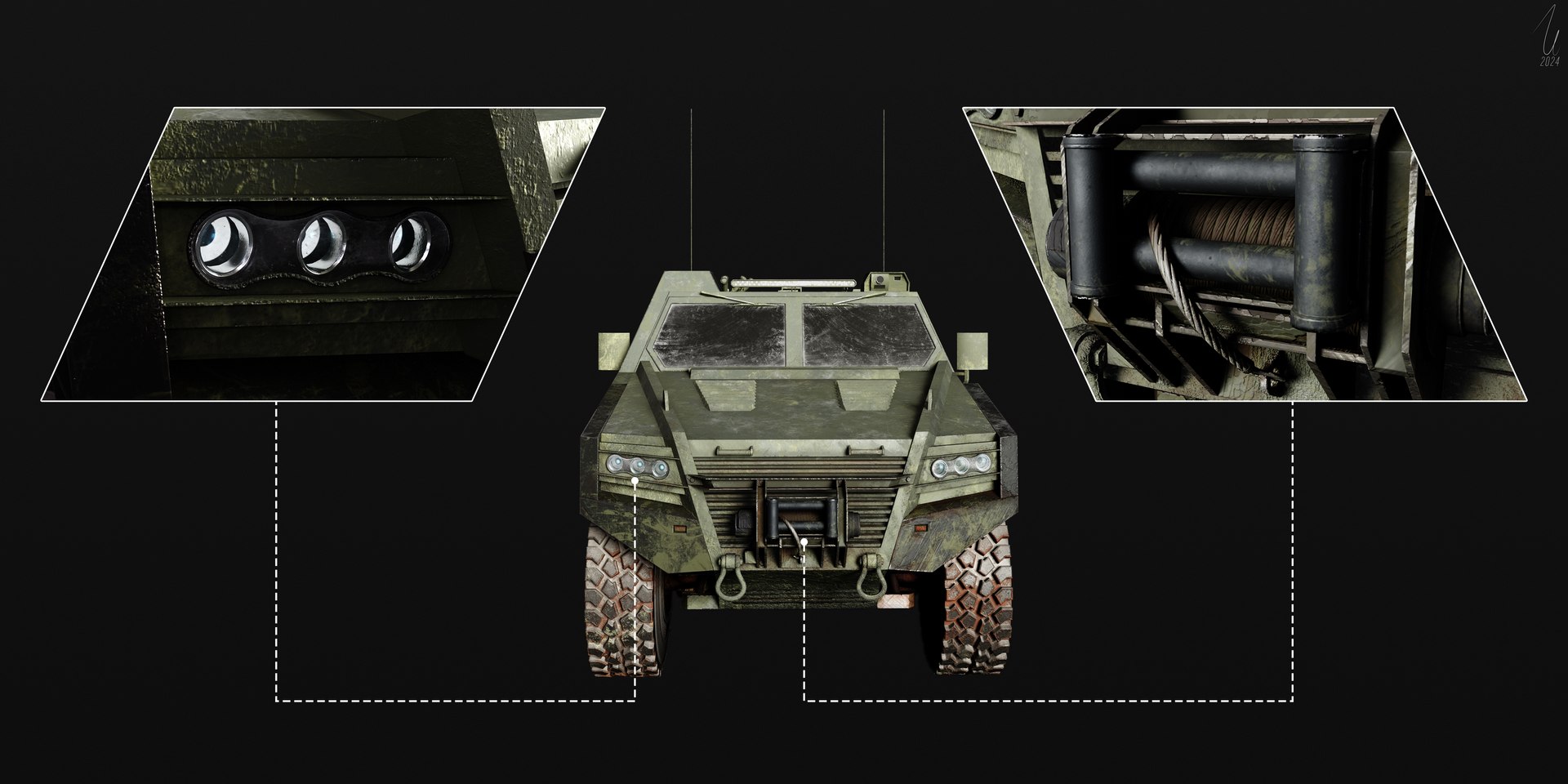 3D Milos BOV 16 - TurboSquid 2284059