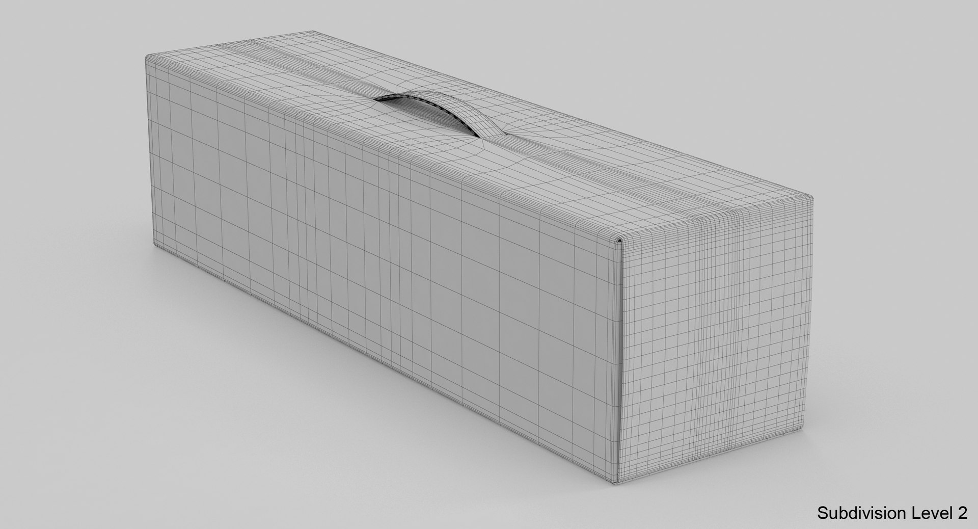 Carton box handle 3D model - TurboSquid 1401919