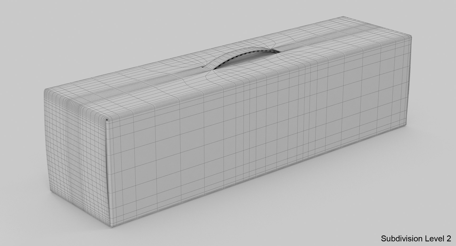 Carton box handle 3D model - TurboSquid 1401919