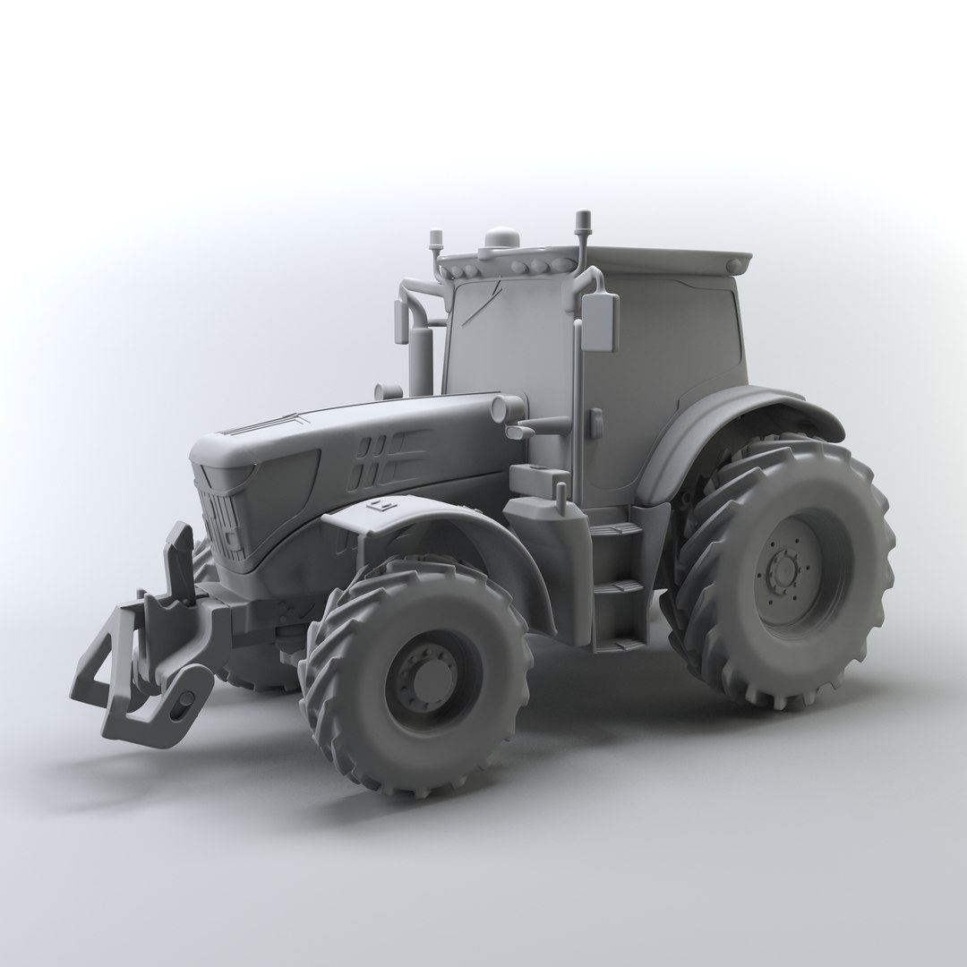 3D Tractor - TurboSquid 1274299