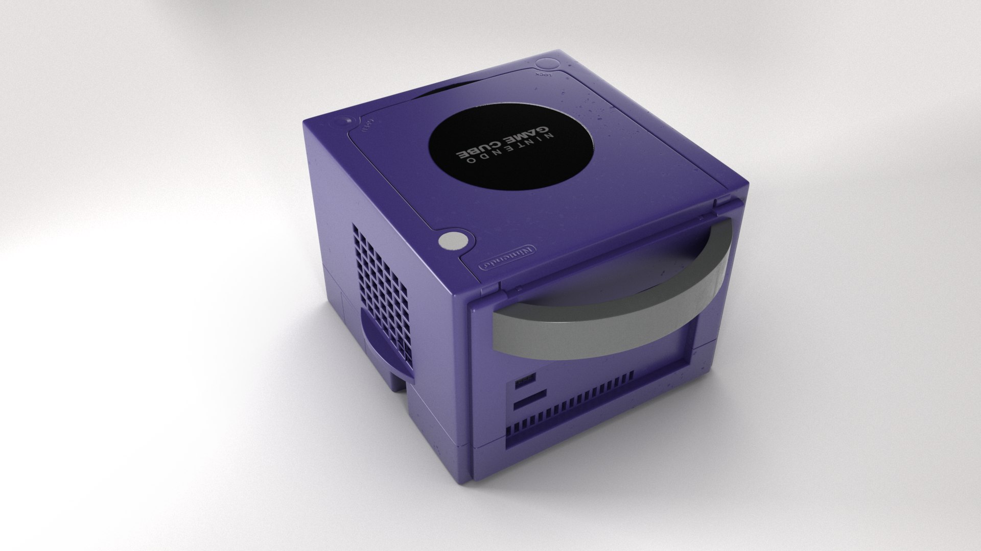 Gamecube Console 3D Model - TurboSquid 1988484