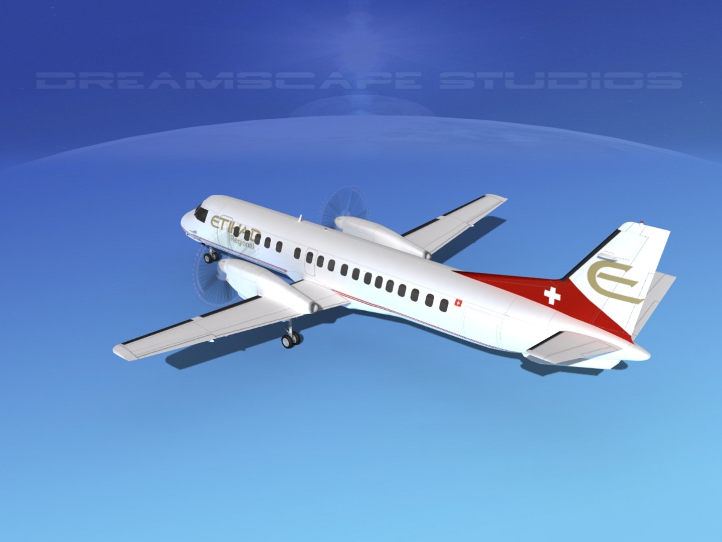 3D cockpit saab 2000 - TurboSquid 1203962