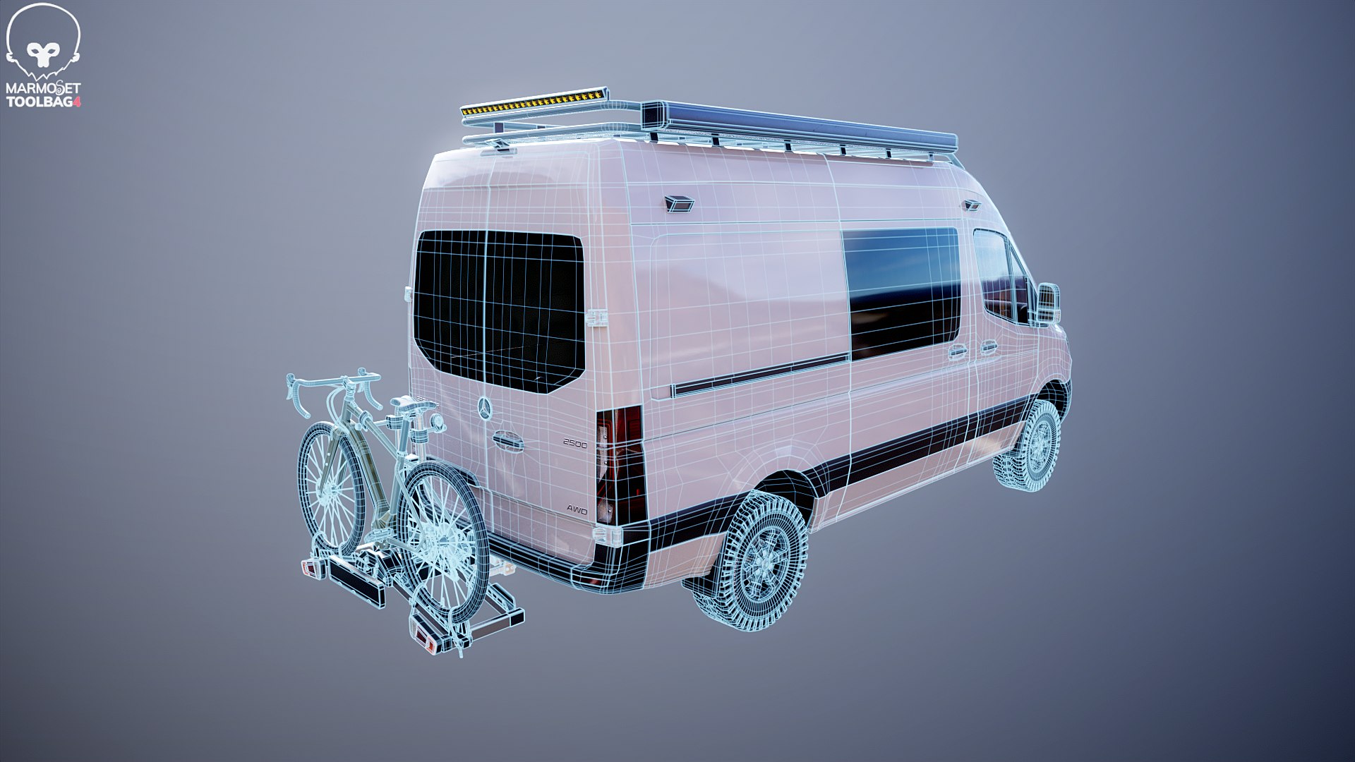 Mercedes Sprinter 4x4 Camper With Electric Gravel Bicycle And Towbar ...