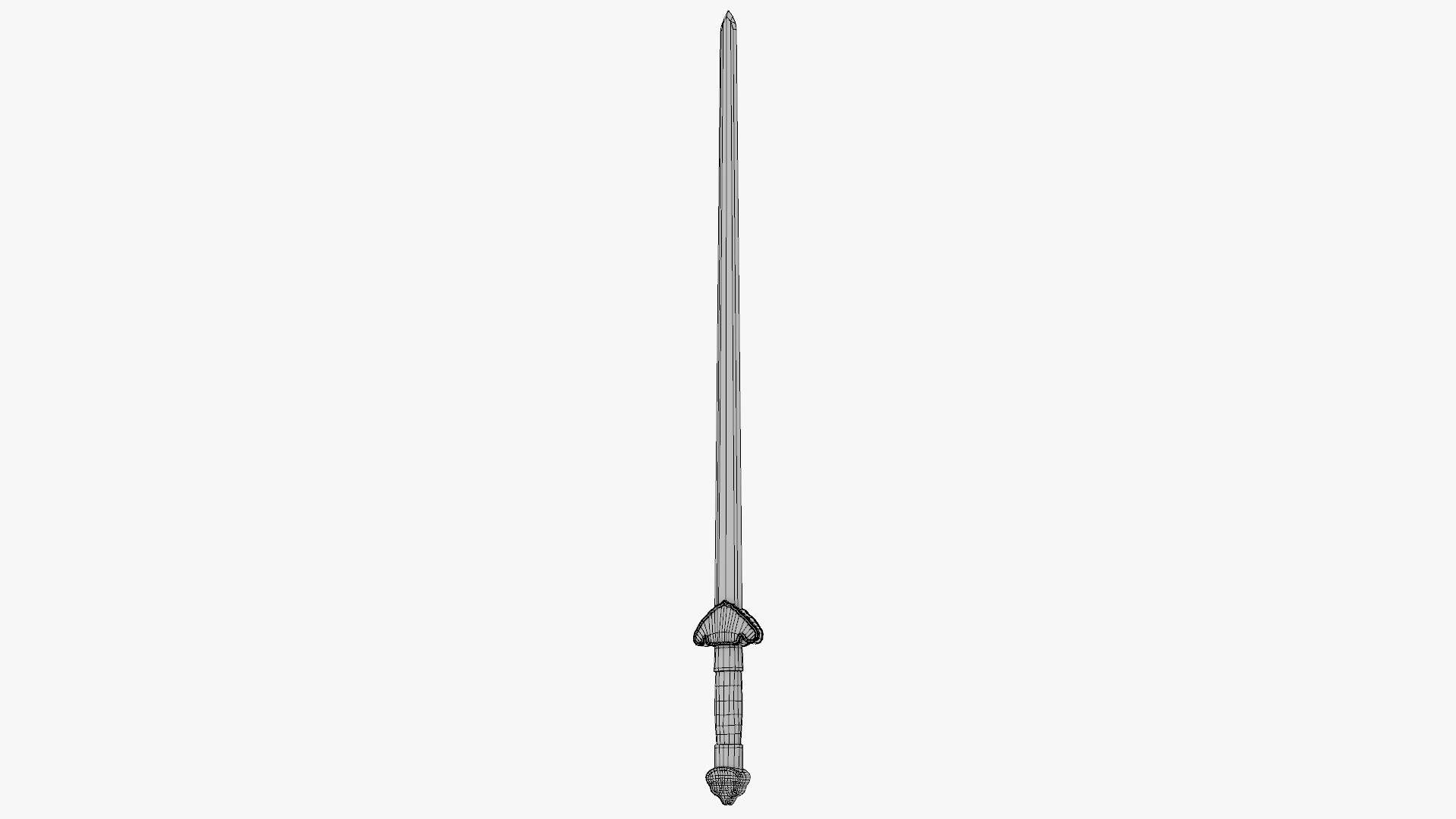 Fantasy Sword RPG Chinese Jian Blade Sword Straight Gladius Broad ...