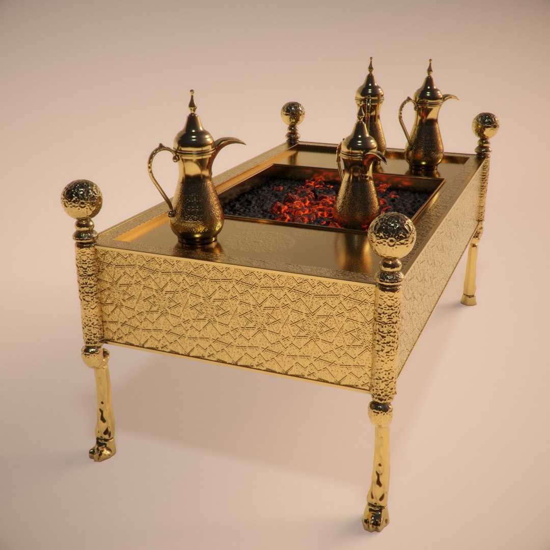 Arabic Coffee Pit 3D - TurboSquid 1579964