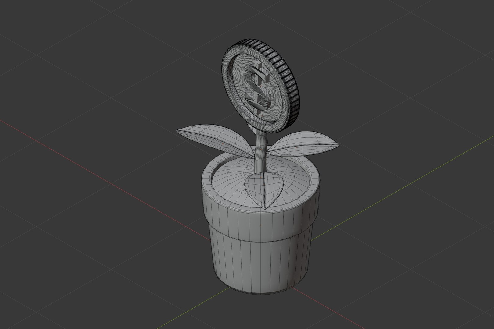 Money Tree 3D Model - TurboSquid 2263644
