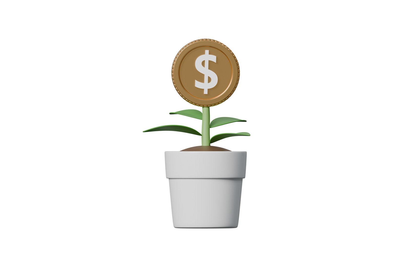 Money Tree 3D Model - TurboSquid 2263644