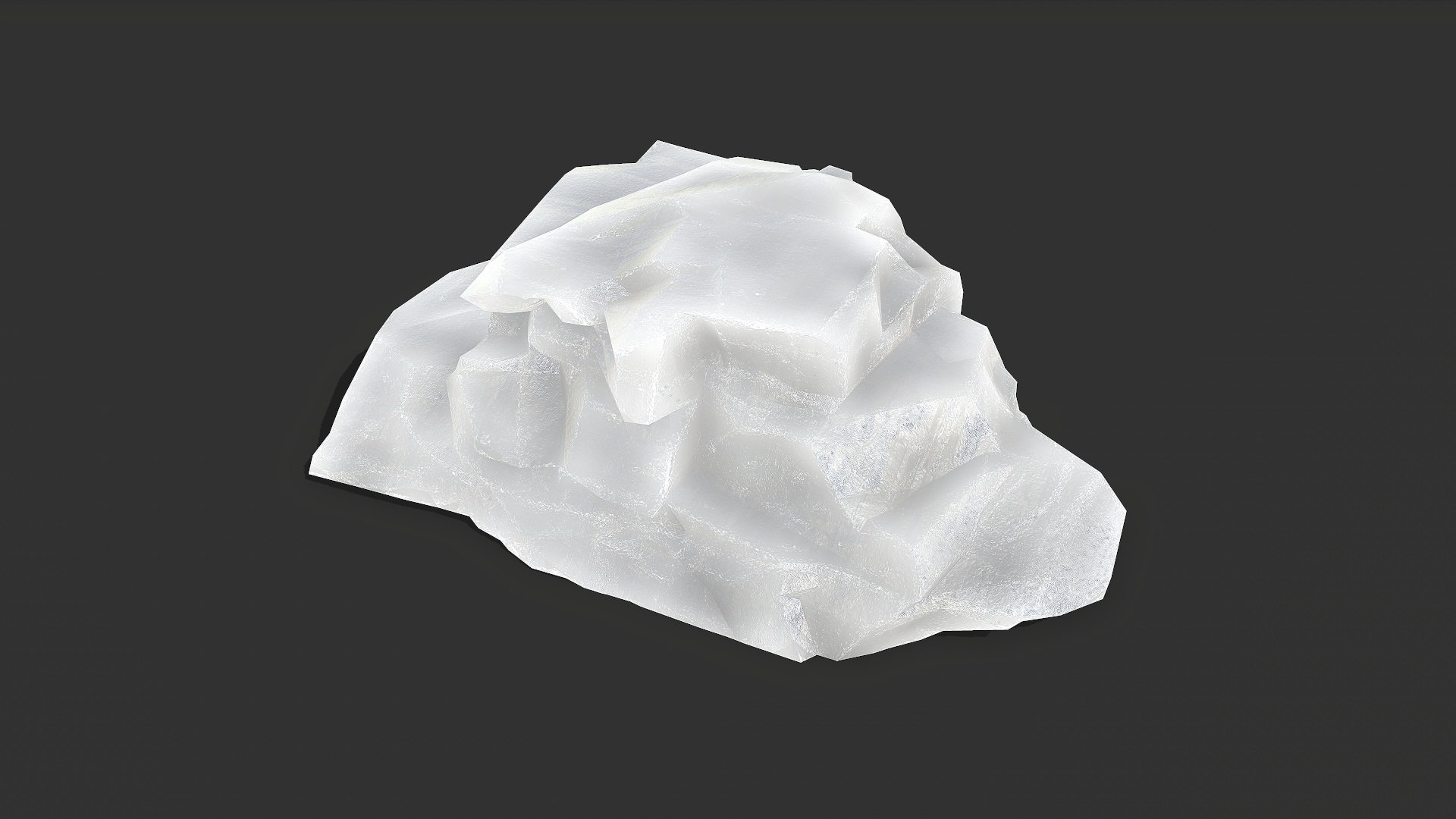 Ice rock 16 3D model - TurboSquid 2047308