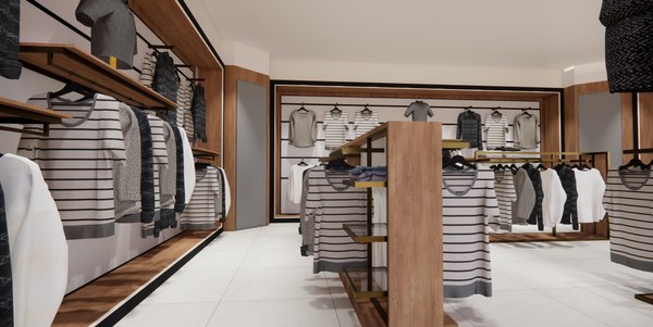 modelo 3d Tienda de ropa interior-A3 - TurboSquid 2008207