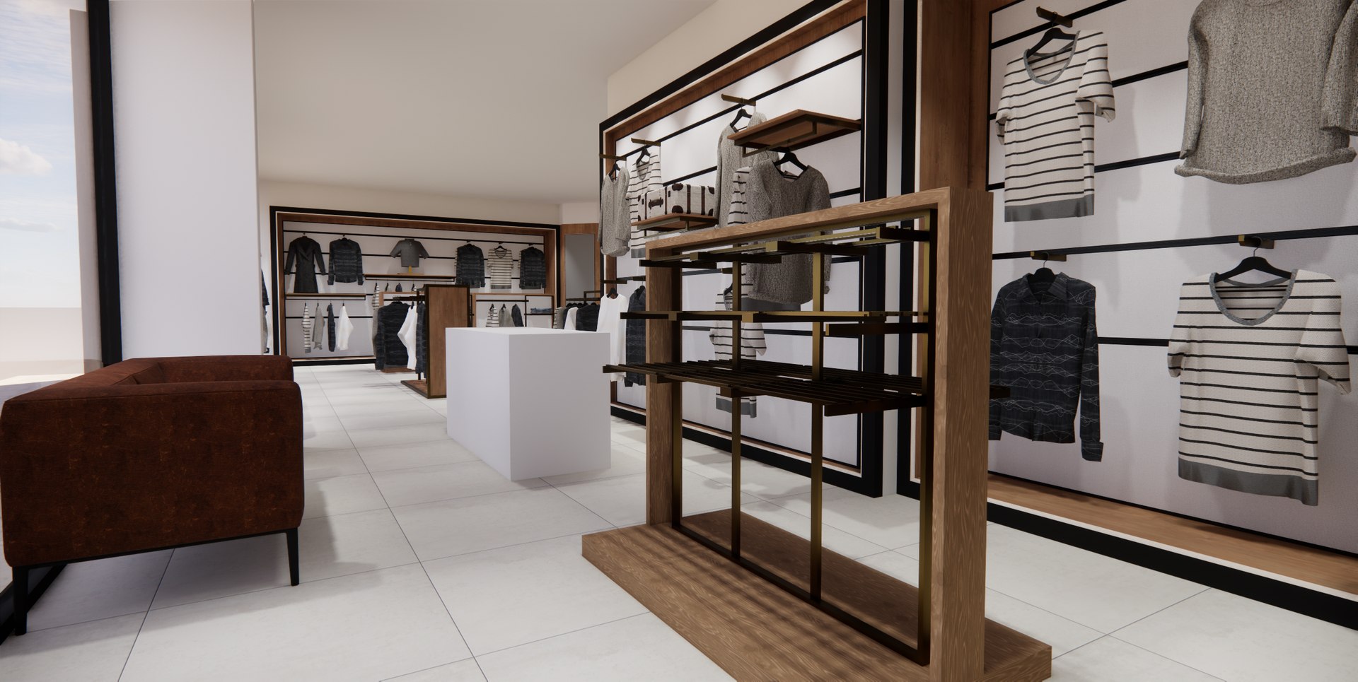 Clothing Store Interior-A3 3D Model - TurboSquid 2008207