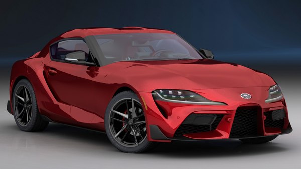 3D toyota supra 2020 interior - TurboSquid 1438156
