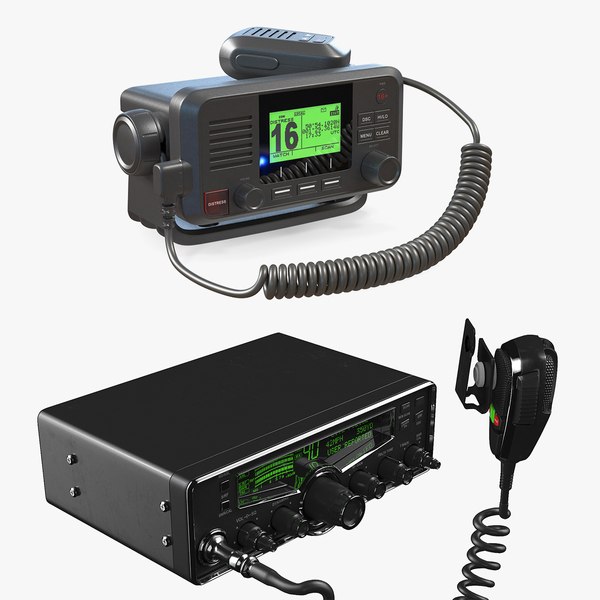 modern radio receiver 3d max