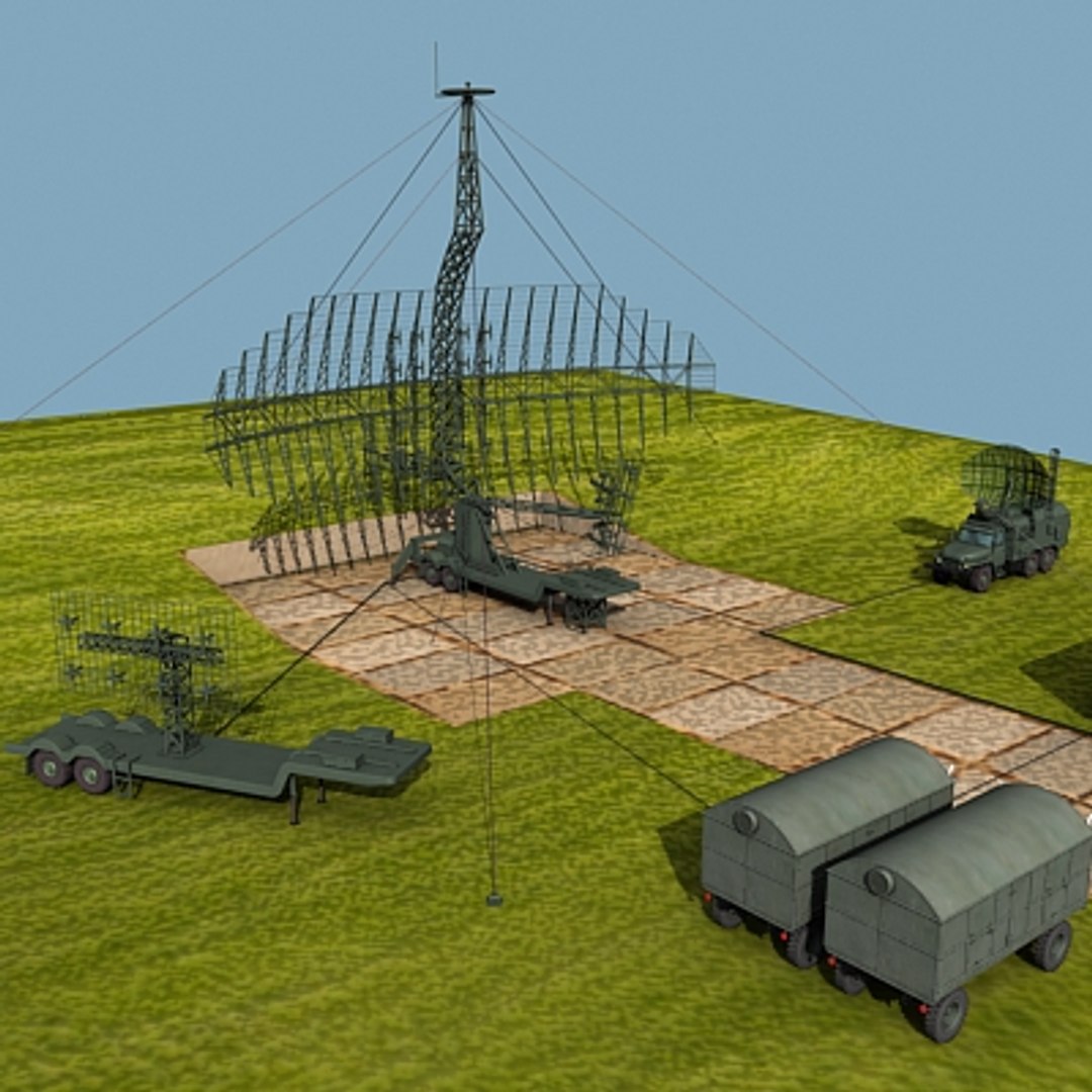 Early Radars 3d Model