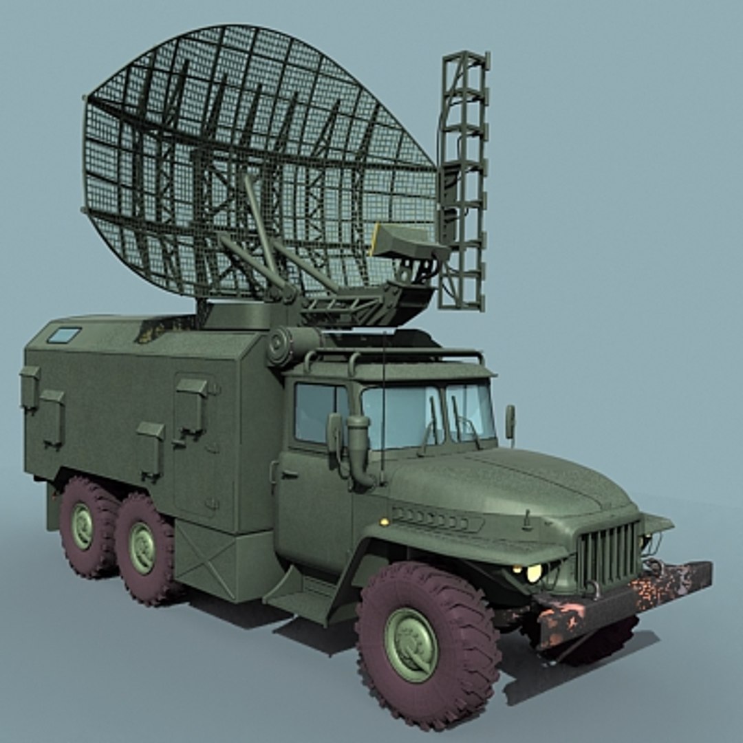 Early Radars 3d Model