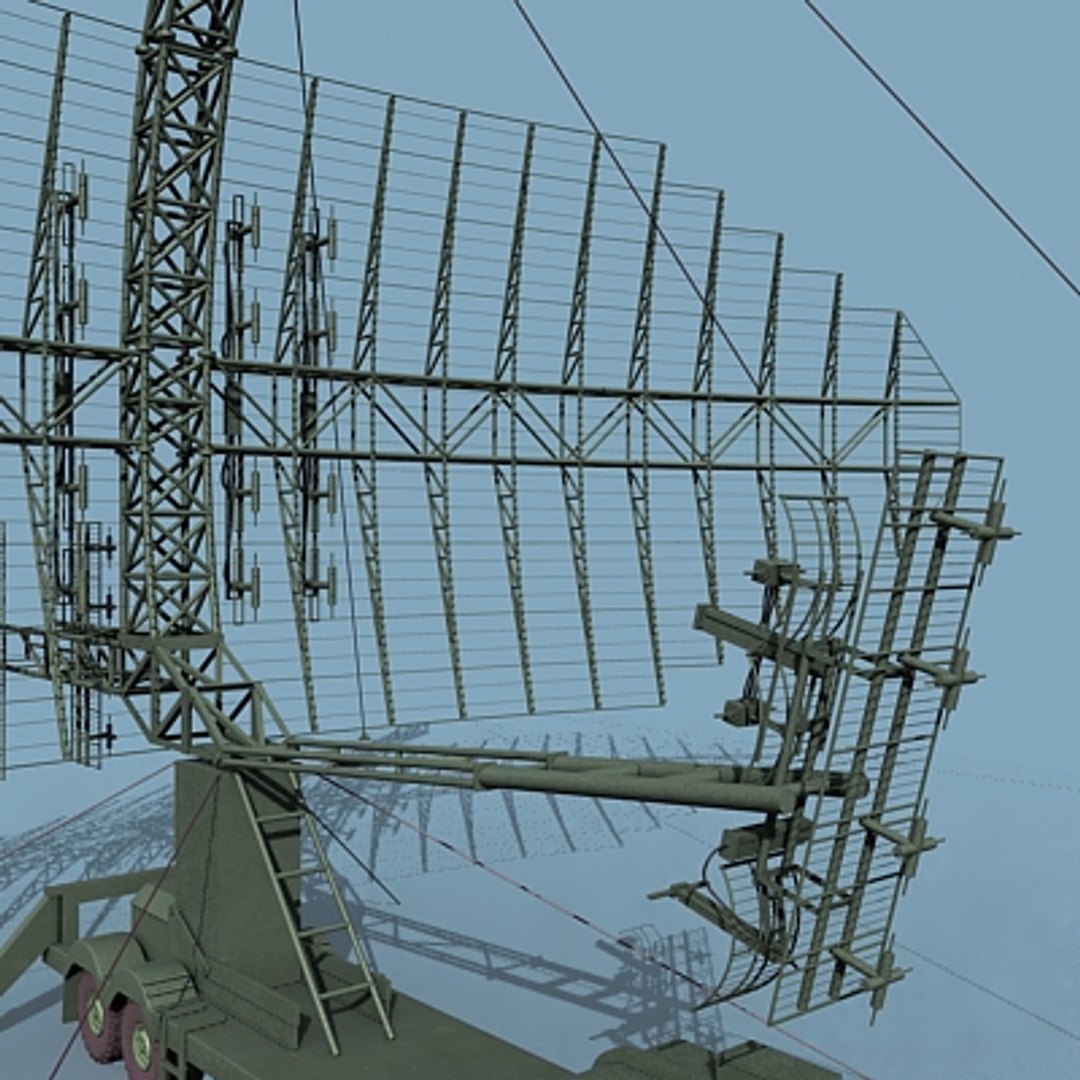 Early Radars 3d Model