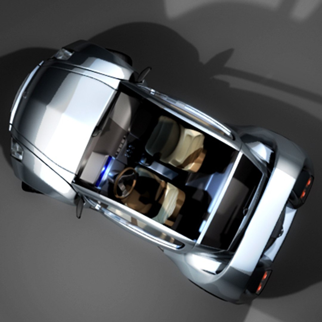 3d model uniqe concept car r
