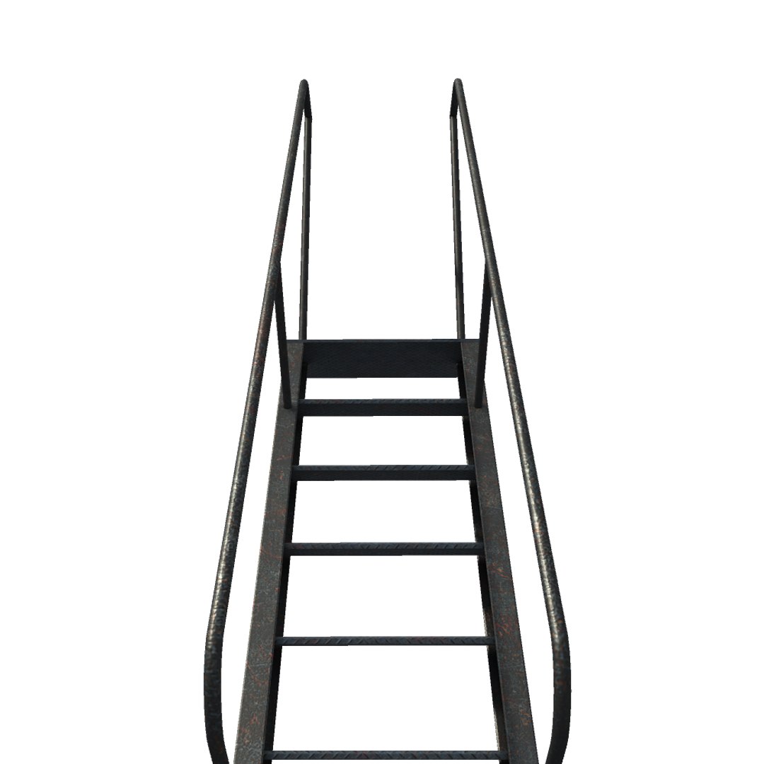 Ladder 3D Model - TurboSquid 1416479