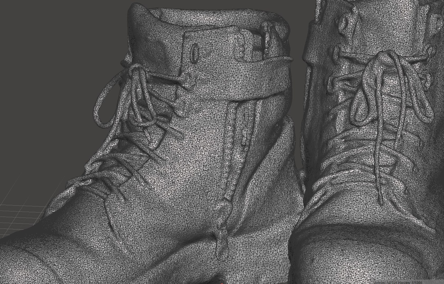 3D Work Boots Model - TurboSquid 1313566