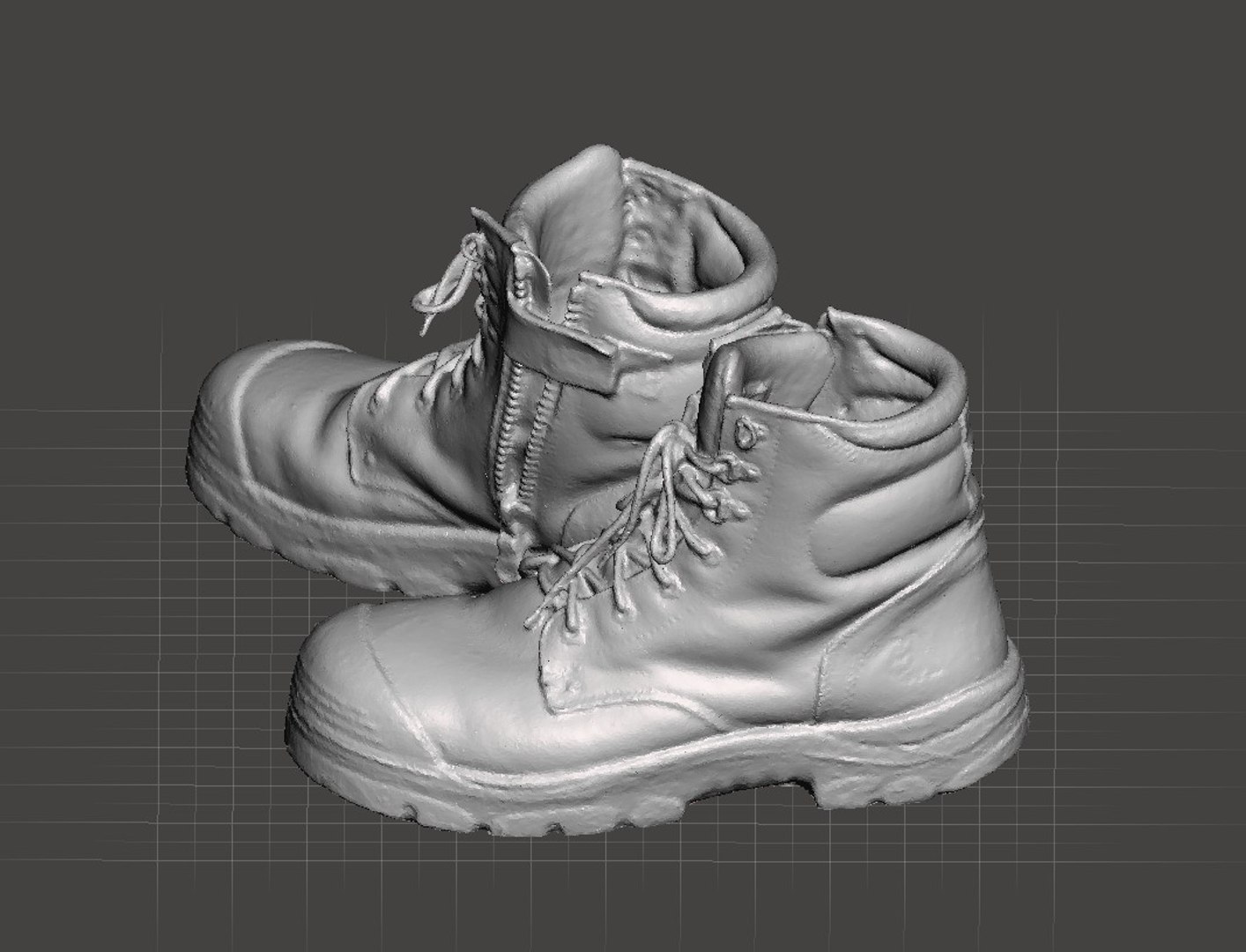 3D Work Boots Model - TurboSquid 1313566