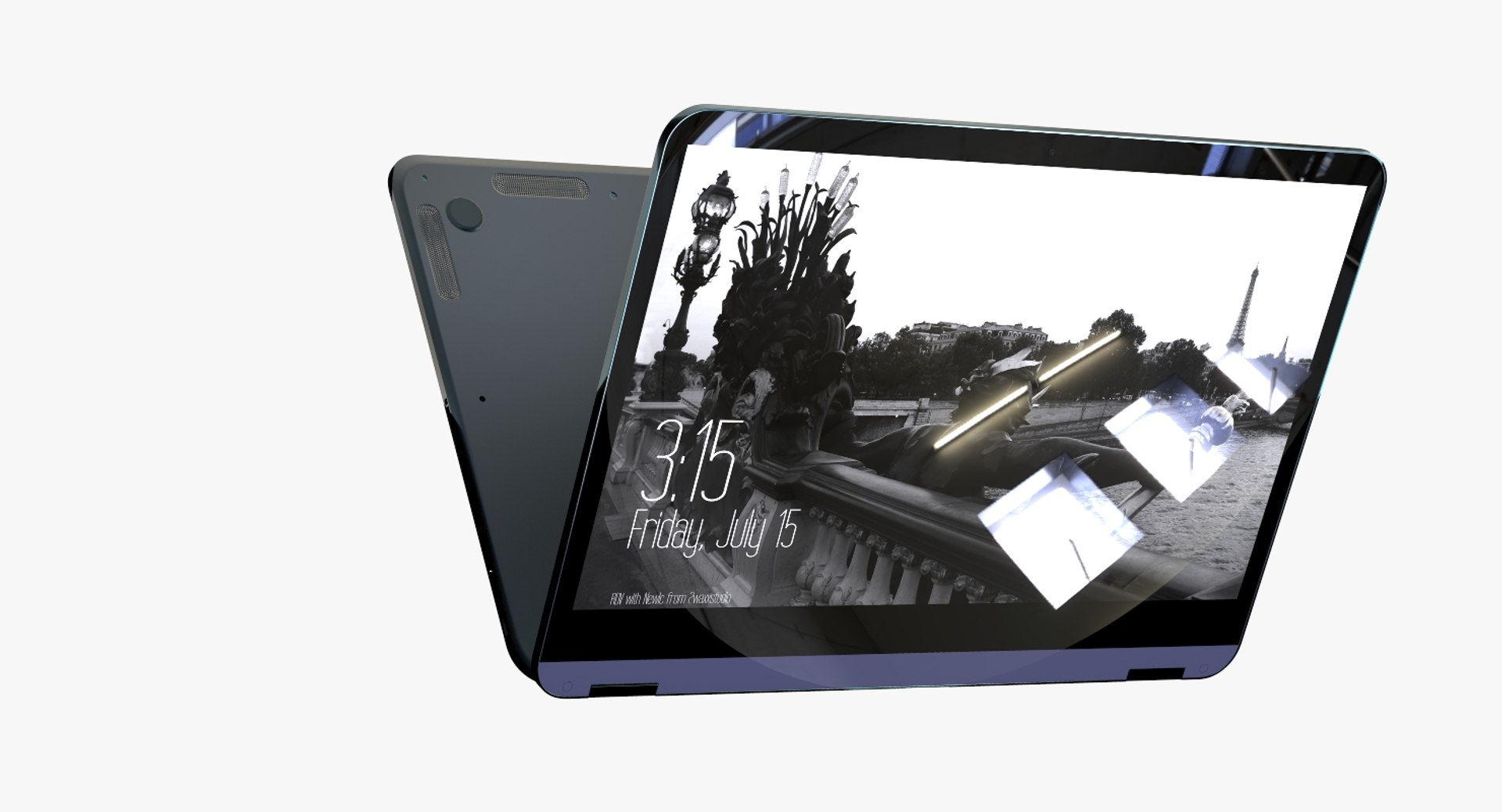 Computer Laptop Flip 3D Model - TurboSquid 1394833