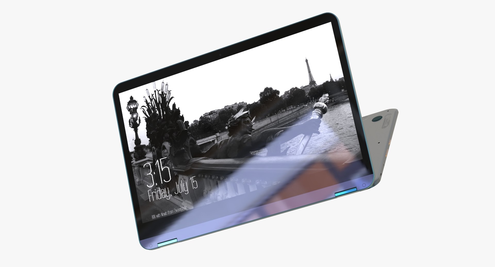 Computer Laptop Flip 3D Model - TurboSquid 1394833