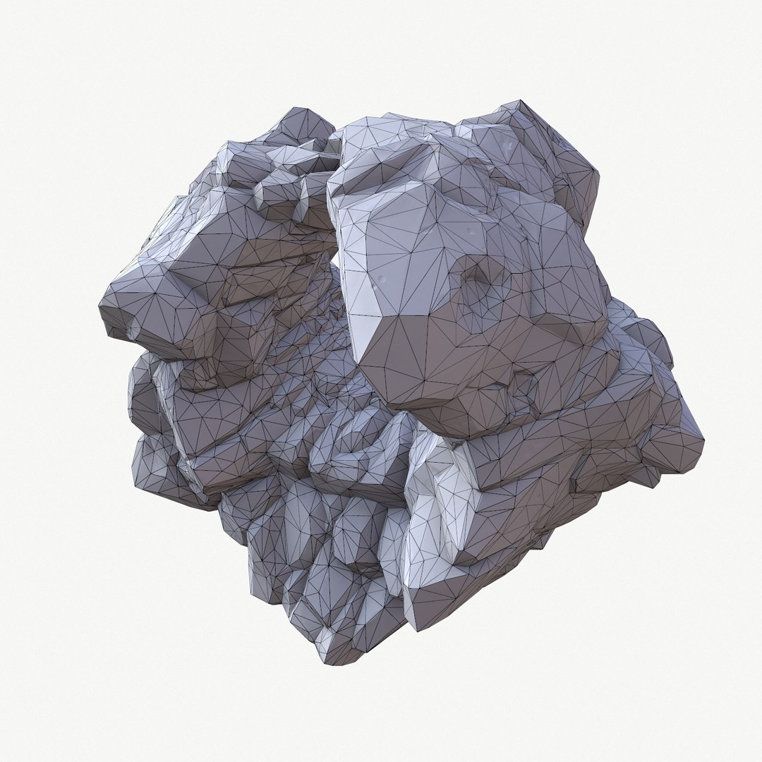 Meteor Meteorite Asteroid 3D Model - TurboSquid 1617340
