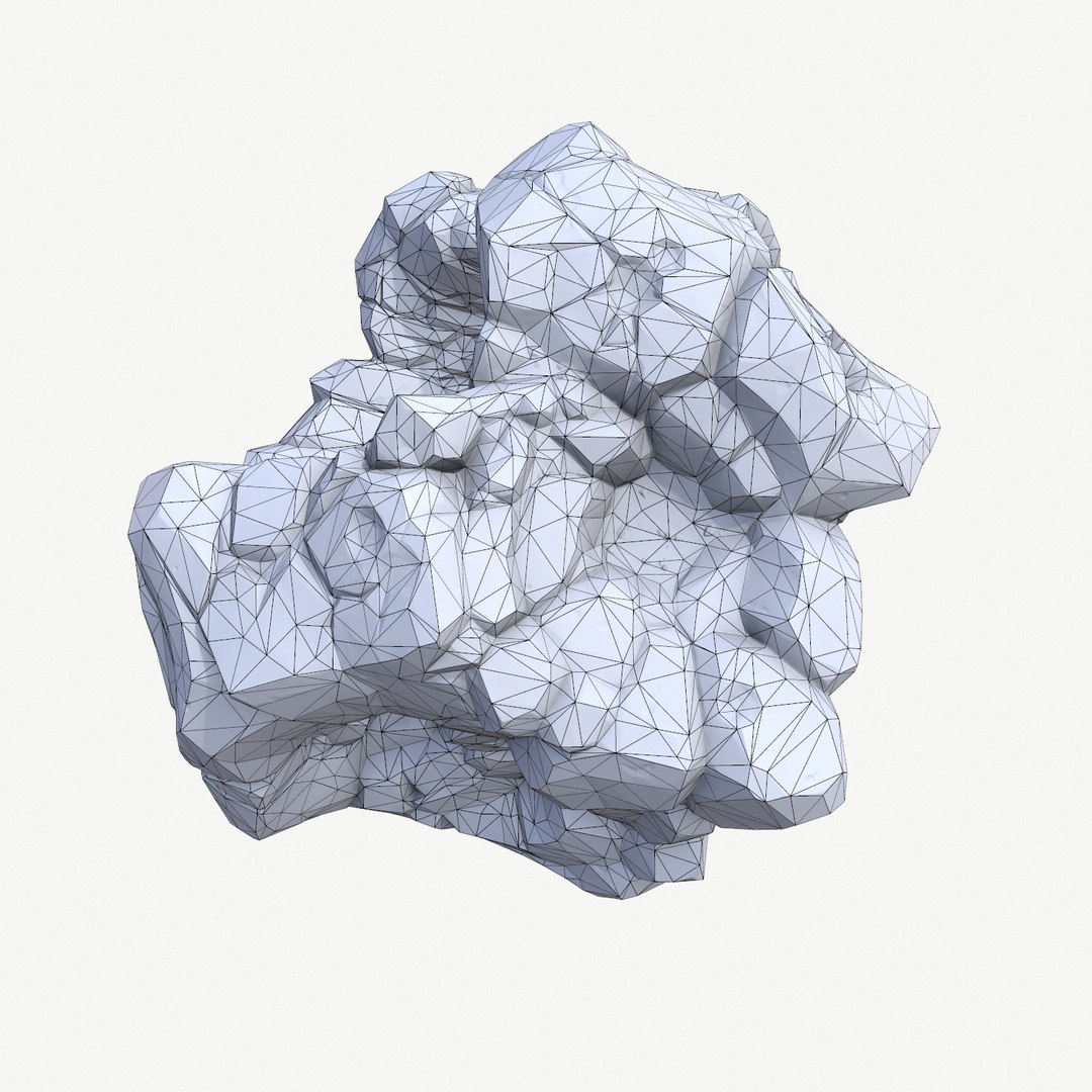 Meteor Meteorite Asteroid 3D Model - TurboSquid 1617340