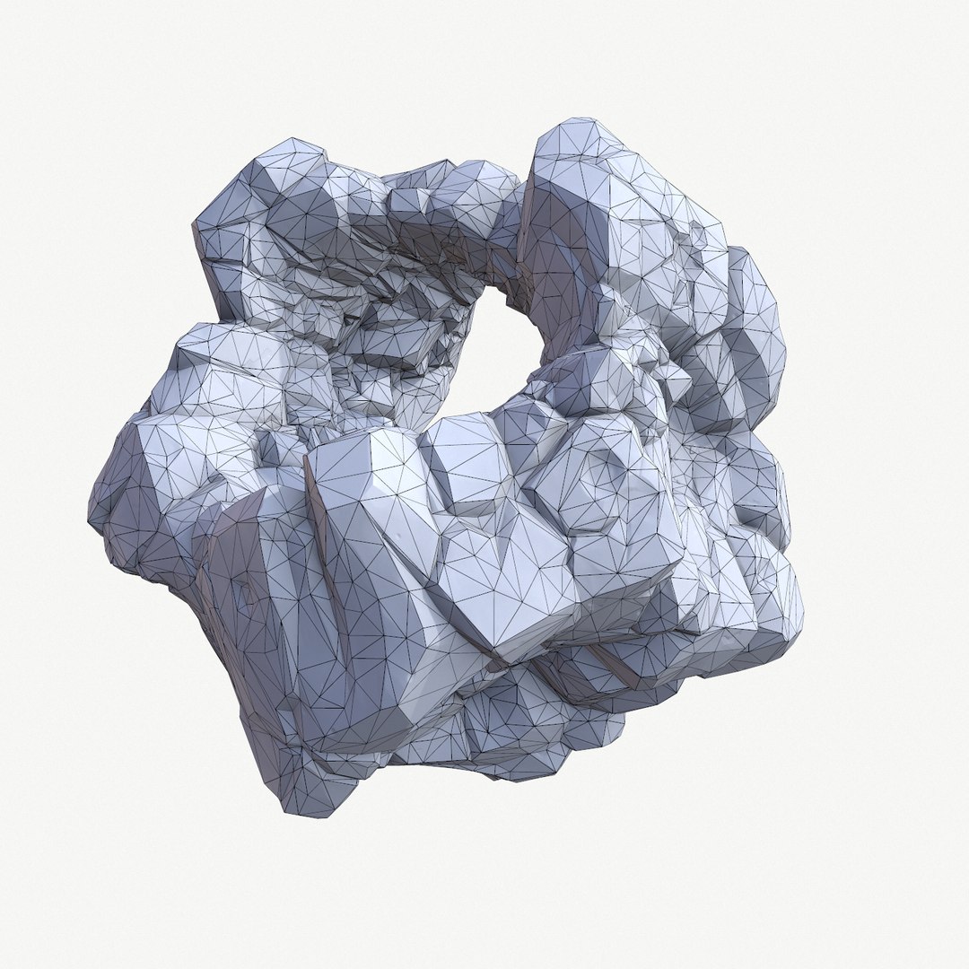 Meteor Meteorite Asteroid 3D Model - TurboSquid 1617340