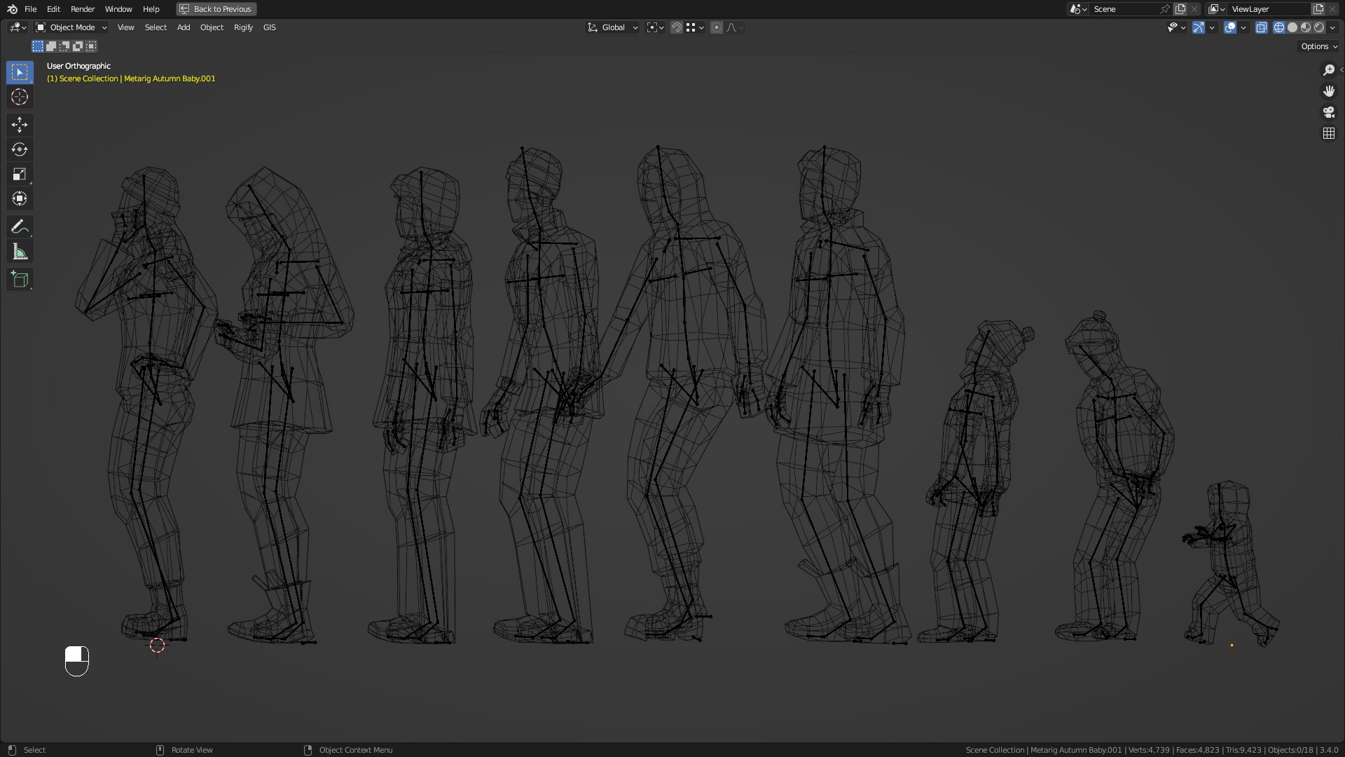 Winter People Pack - Rigged And Animated 3D - TurboSquid 2041812