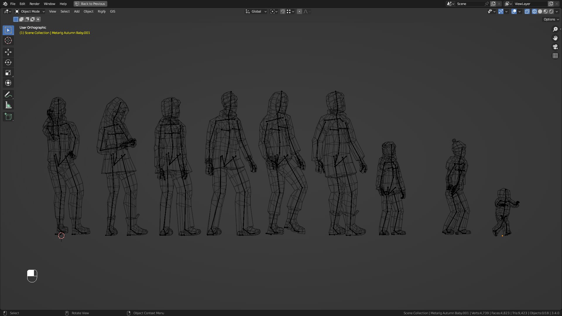 Winter People Pack - Rigged And Animated 3D - TurboSquid 2041812