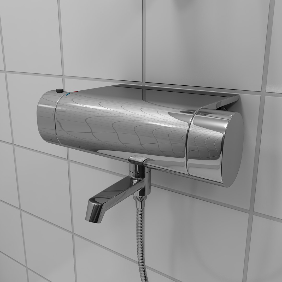 3D Ikea Brogrund Shower Set - TurboSquid 1367966