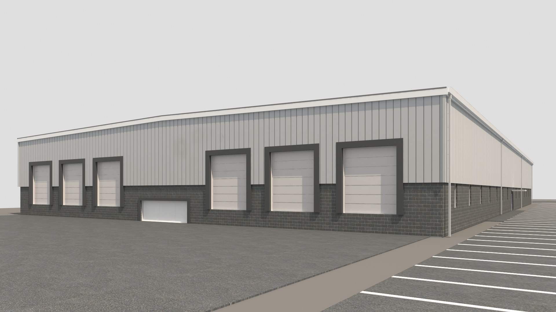 Modern Warehouse Design06 3D - TurboSquid 1887801