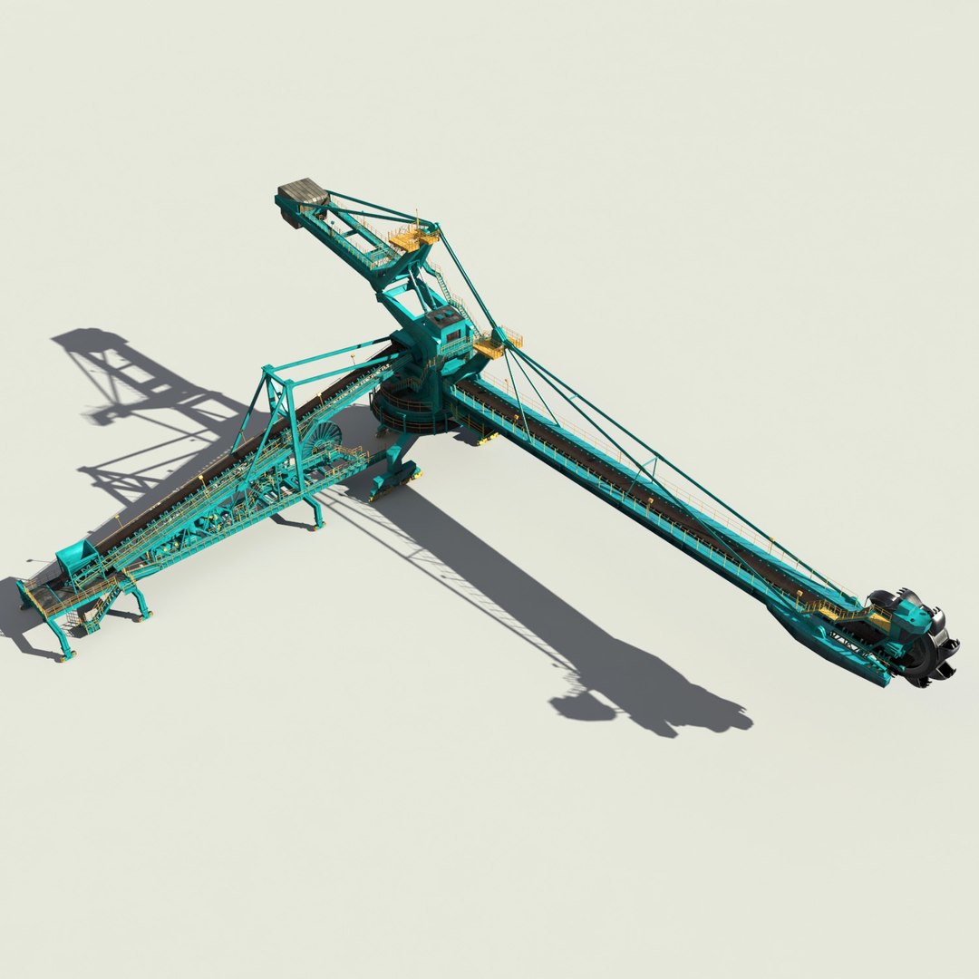 Stacker Reclaimer 3d Max