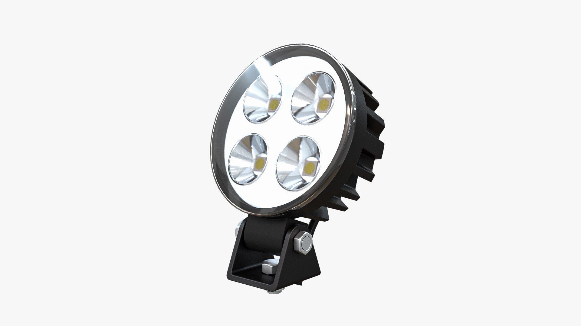 3D Circular LED Light Bar V2 - TurboSquid 2147190