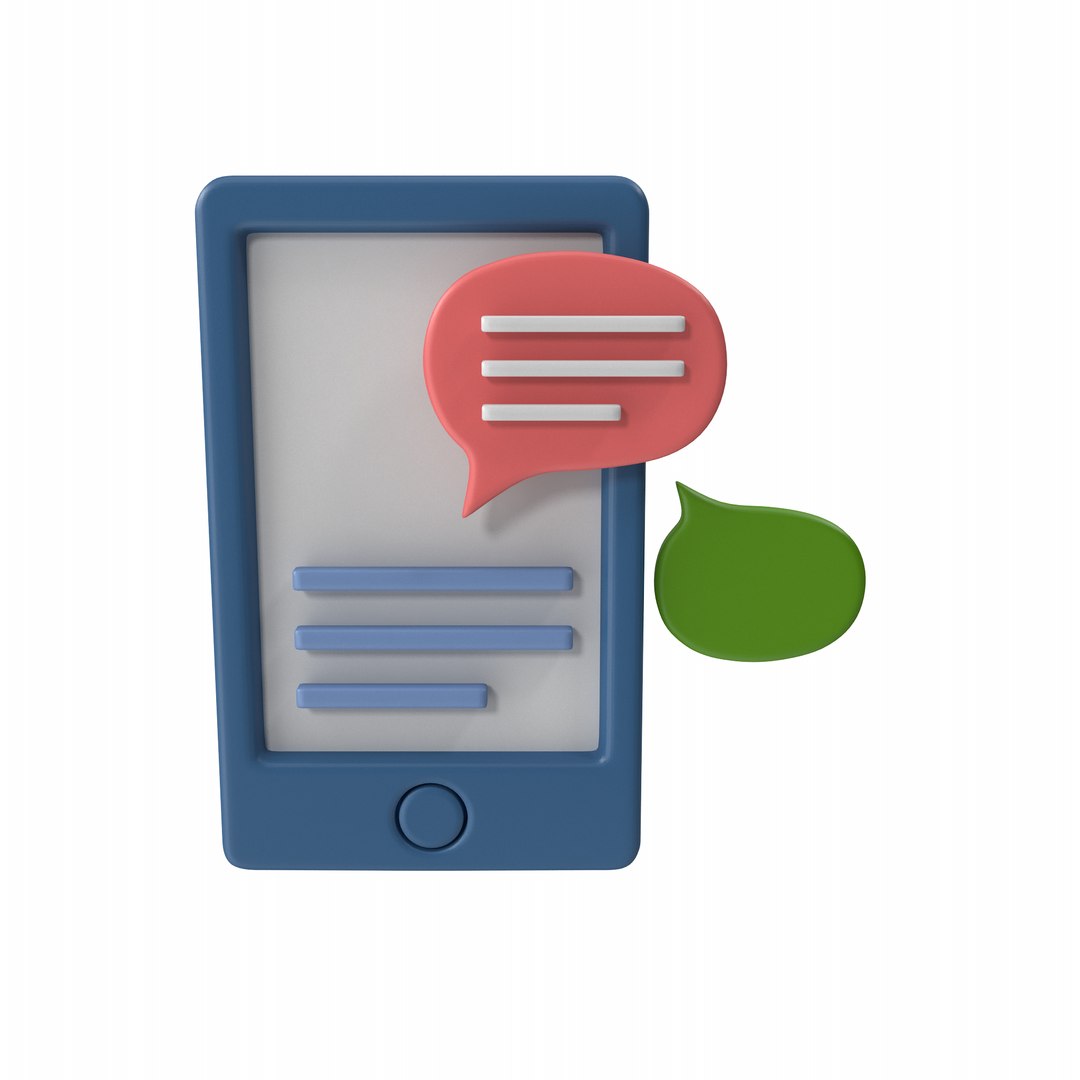 3D Phone Cartoon Model - TurboSquid 2266997