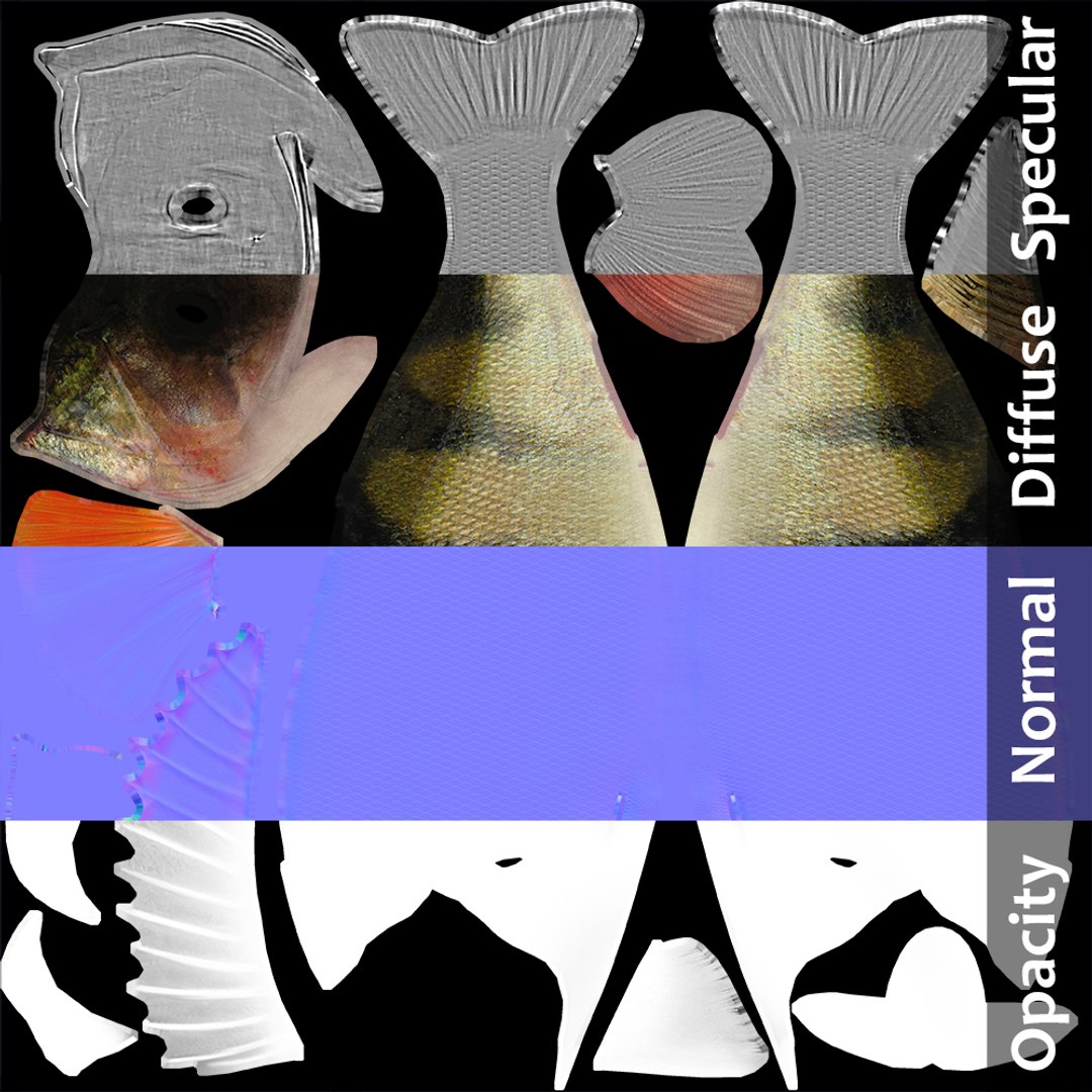 Perch Animation 3D Model - TurboSquid 1198645