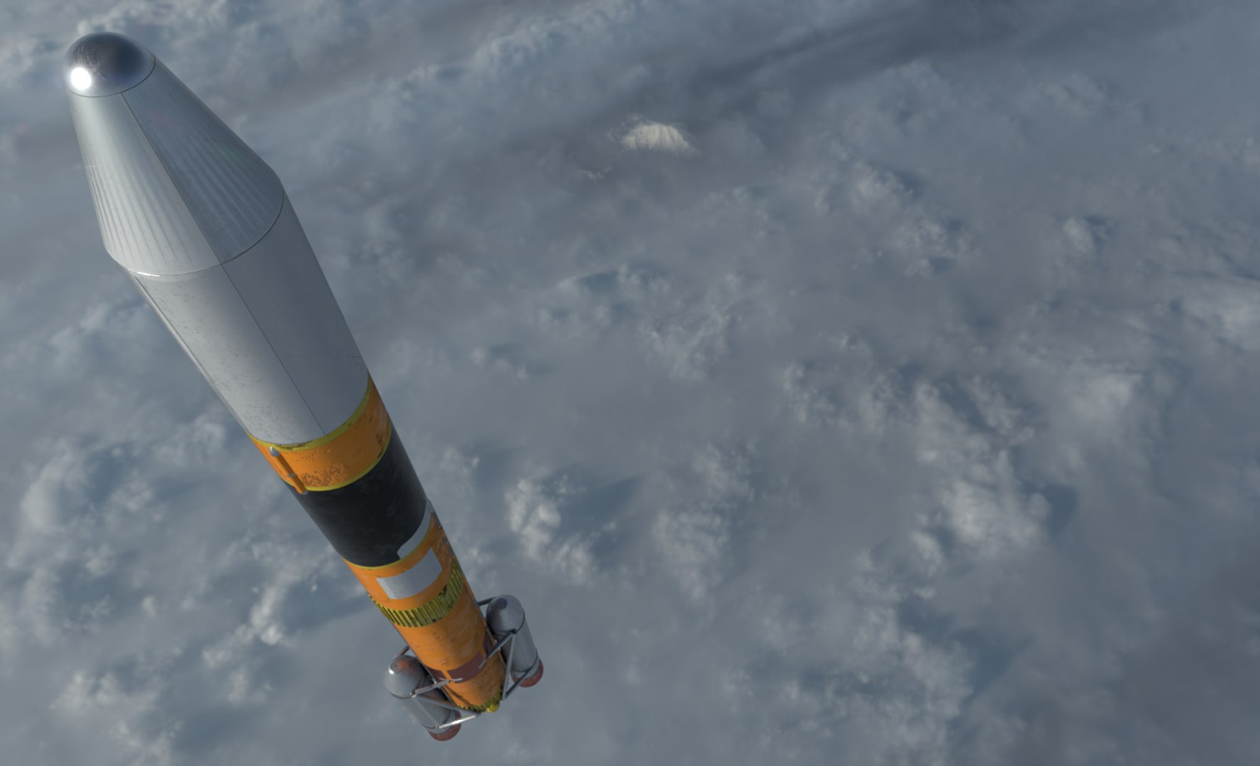 H-iia Rockets 3D - TurboSquid 1304097