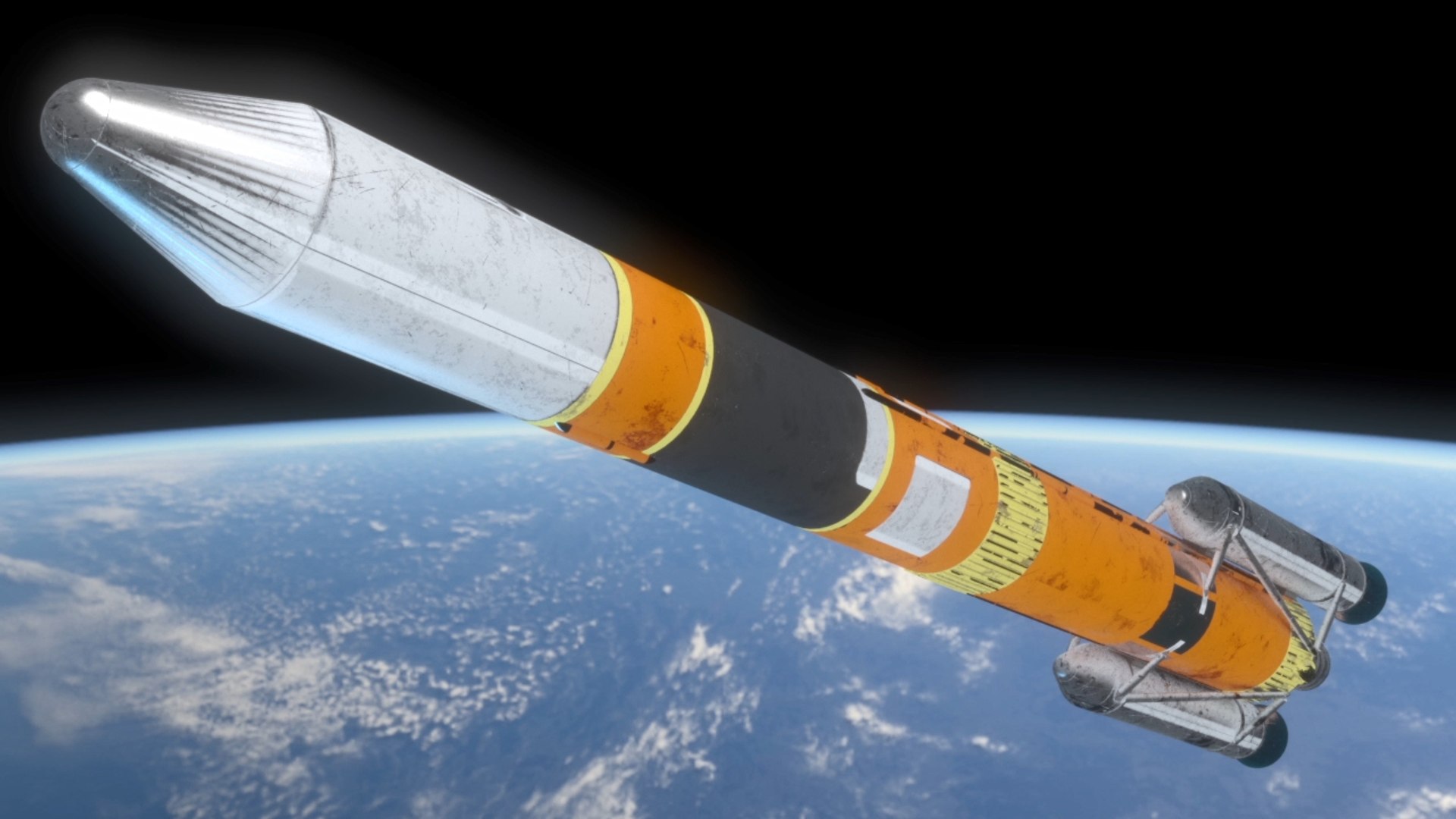 H-iia Rockets 3D - TurboSquid 1304097