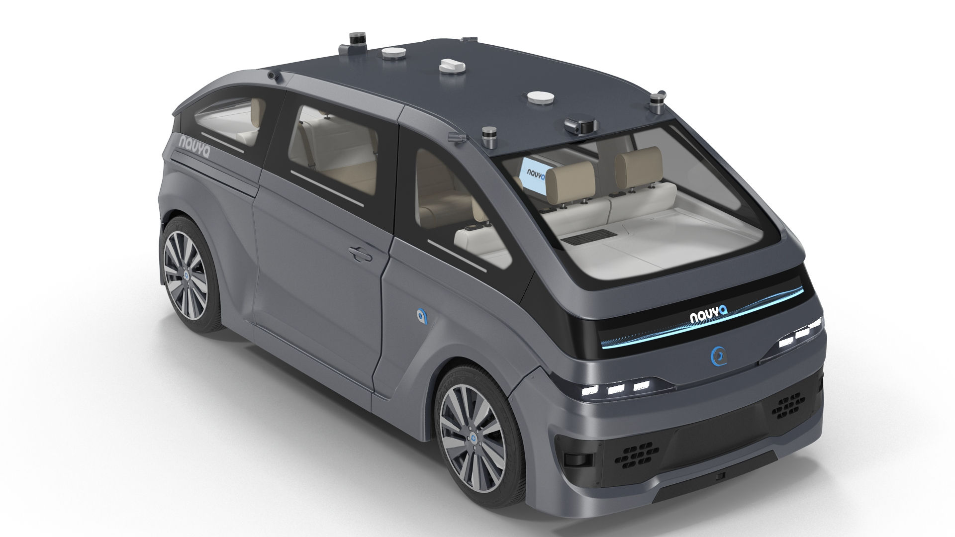 Navya Autonom Cab 3D Model - TurboSquid 1444896
