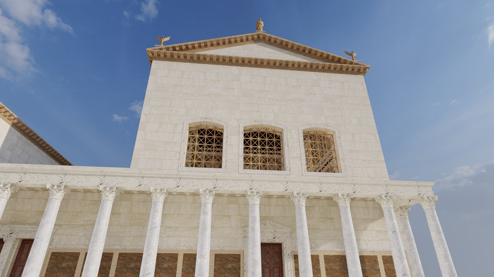 3D CURIA JULIA SENATE HOUSE Model - TurboSquid 2222218