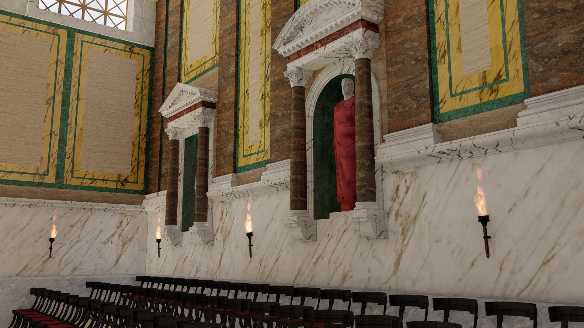 3D CURIA JULIA SENATE HOUSE Model - TurboSquid 2222218