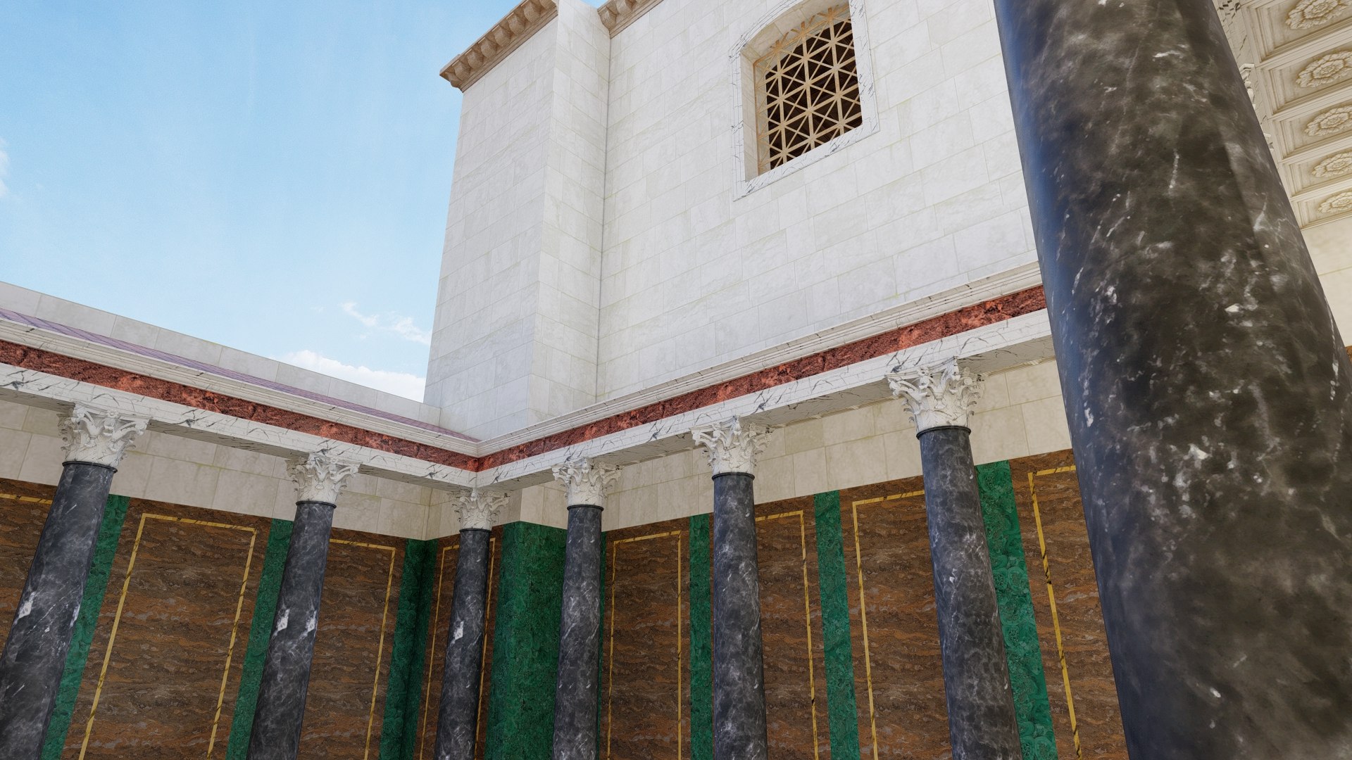 3D CURIA JULIA SENATE HOUSE Model - TurboSquid 2222218