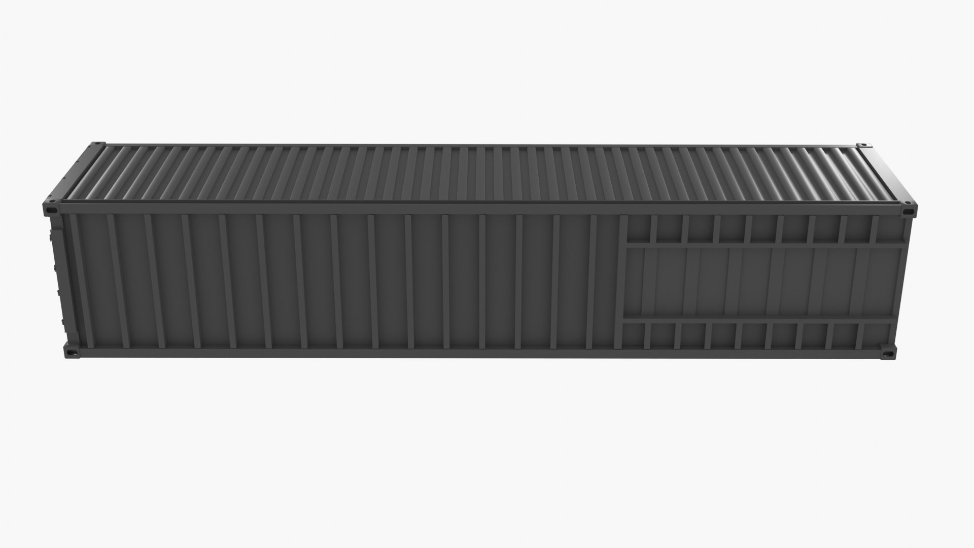 Container 40ft Dry Van 3D - TurboSquid 2033015